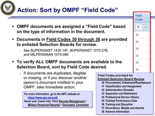 How to review your ompf and esr (step by-step guide) 17 apr 2013 | PPTX ...