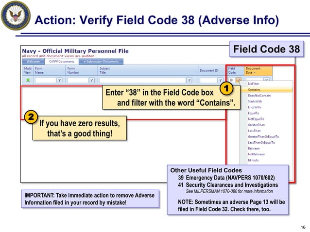 How to review your ompf and esr (step by-step guide) 17 apr 2013 | PPTX ...