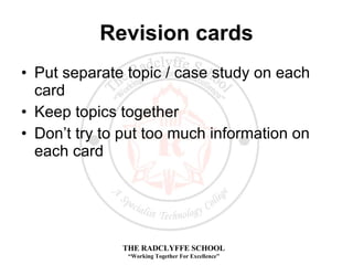 How to revise | PPT