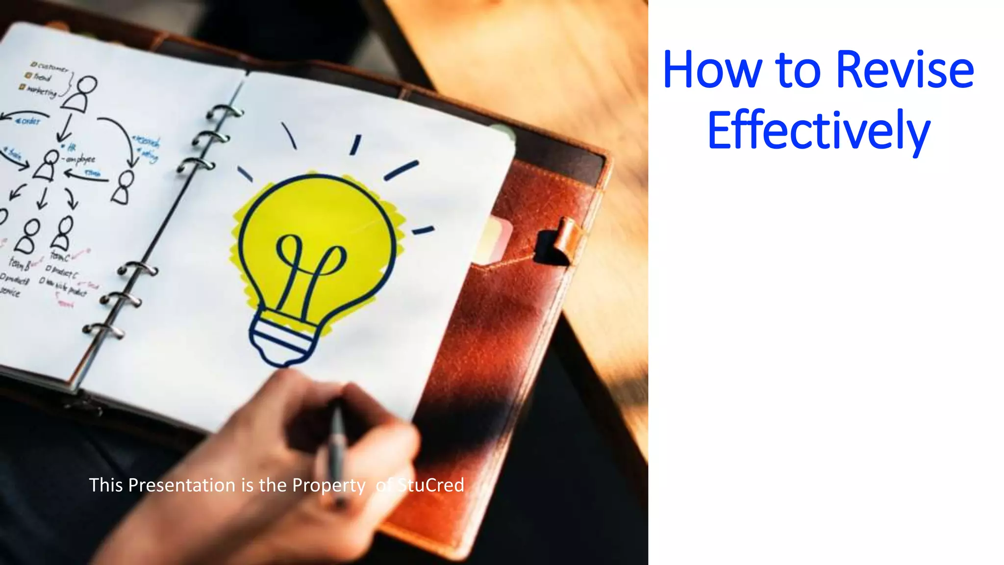 How to revise effectively | PPTX