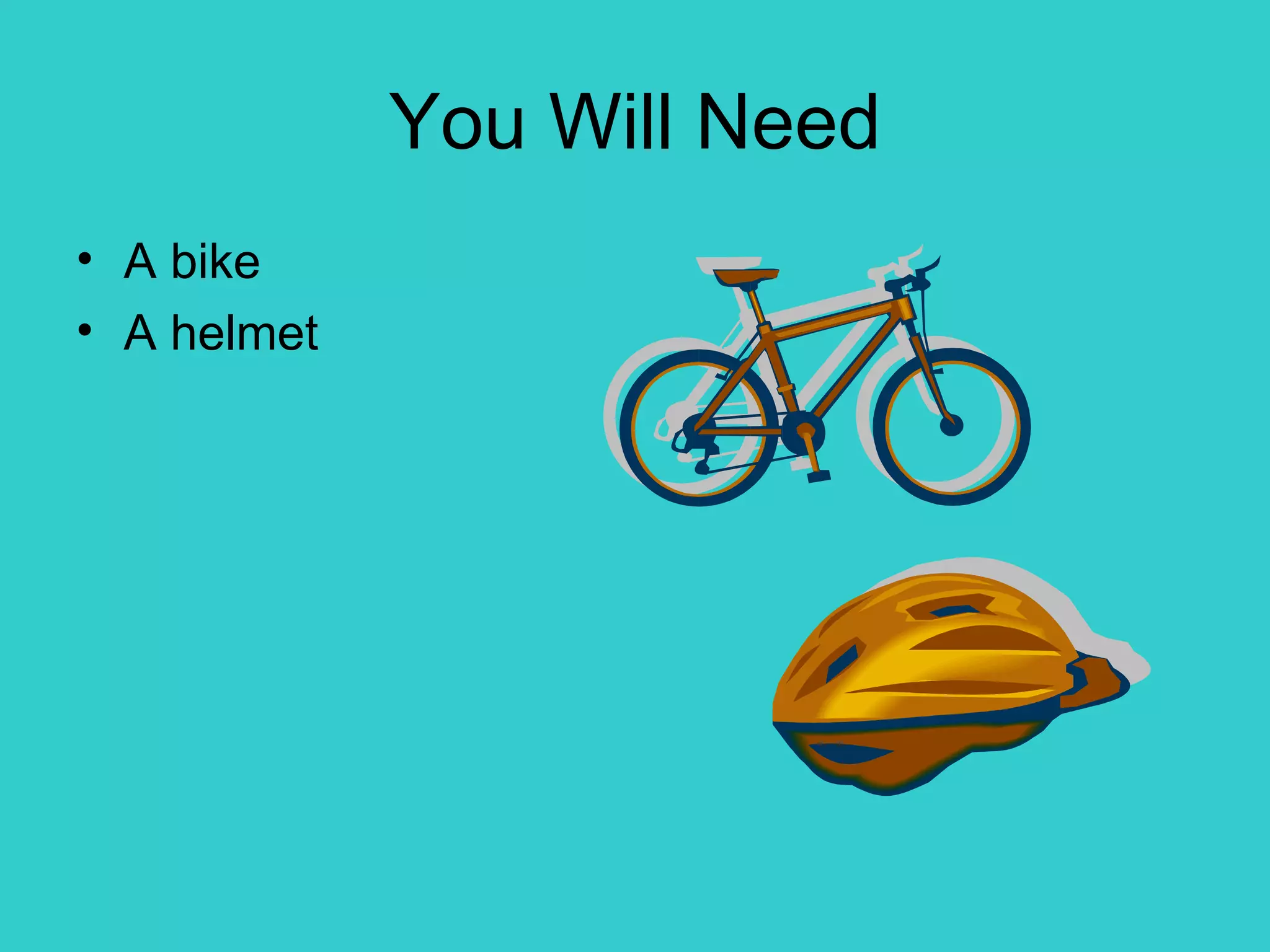 How To Ride A Bike | PPT