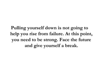 How To Rise From Failure In 5 Simple Steps | PPT