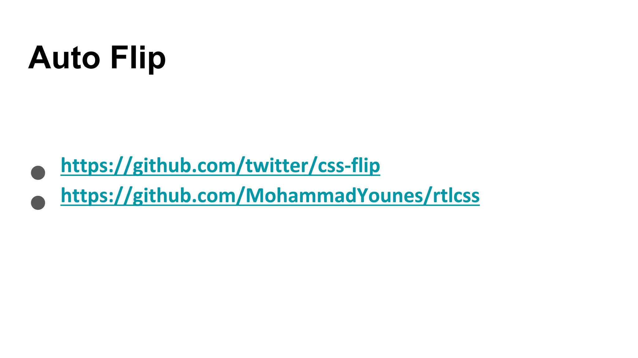 How to rtl your css | PPTX