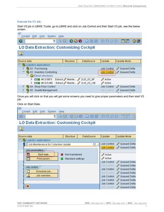 How to run v3 job | PDF