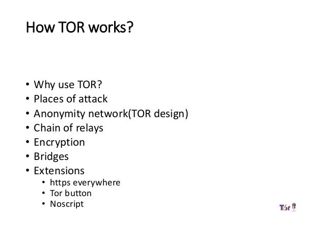 How TOR works?