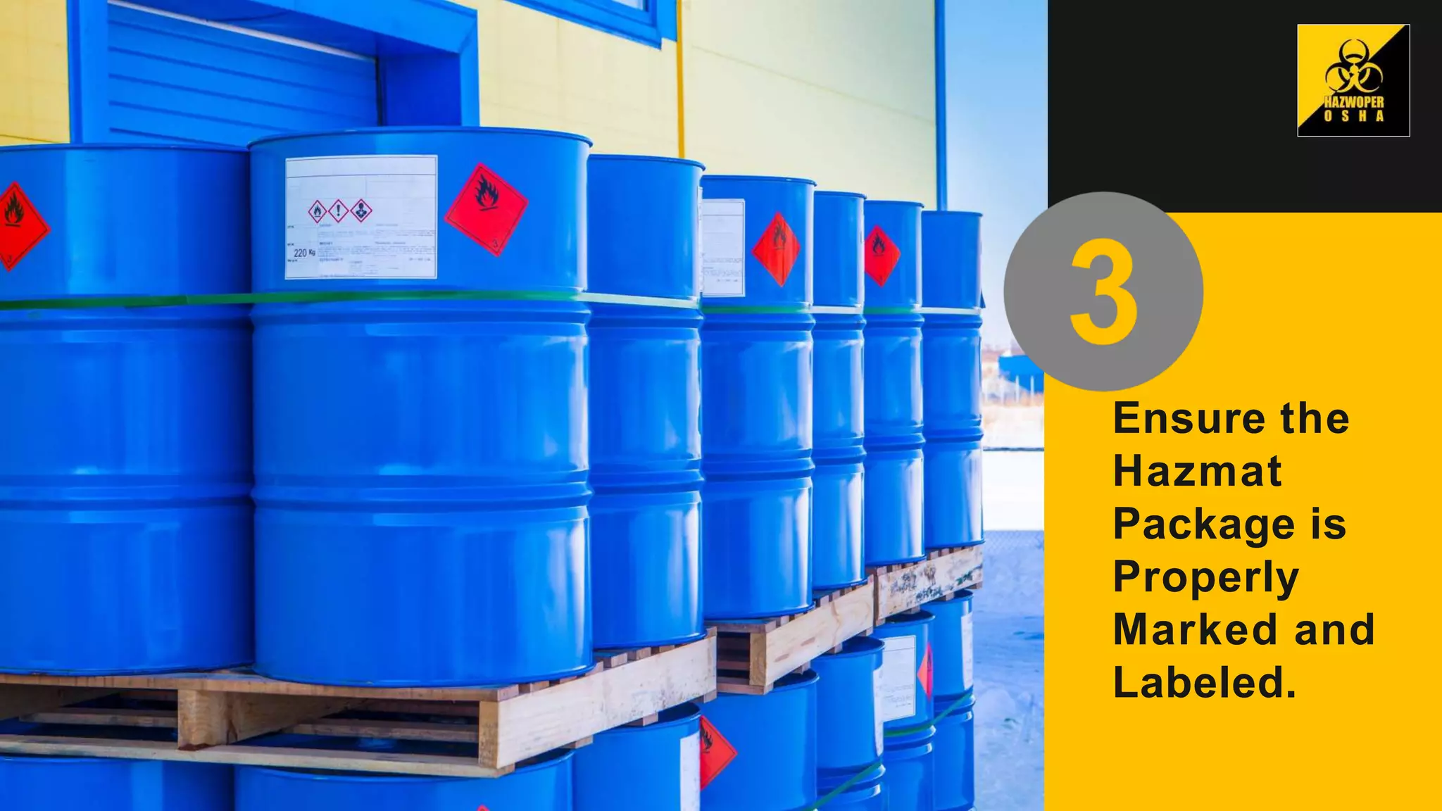 How to Safely Transport Hazardous Materials and Goods | PPTX