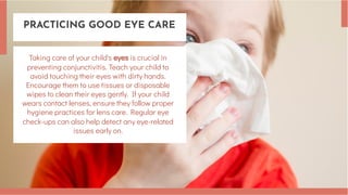 How to Safe your child from conjunctivitis | Amit Kakkar Healthway | PDF