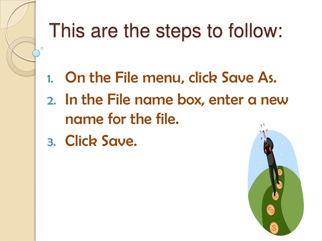 How To Save A Copy Of A File How To Save A Copy Of A File