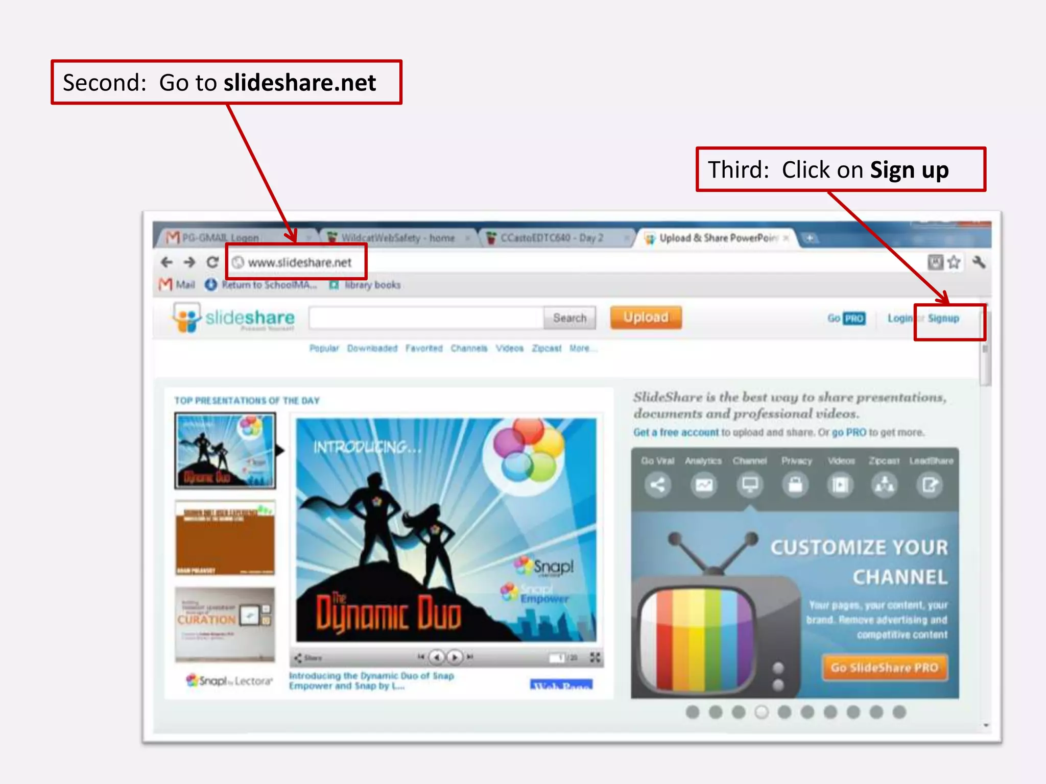 Save a Slideshare in a Wiki | PPT