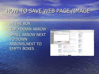 How To Save Web Page | PPT