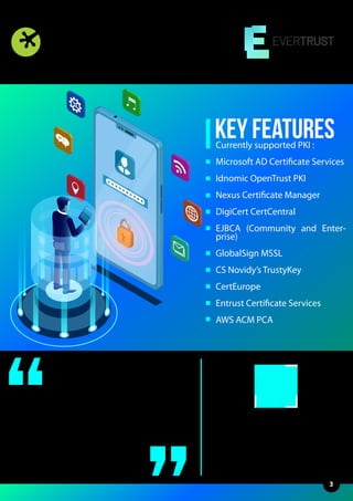 How EverTrust Horizon PKI Automation can help your business? | PDF