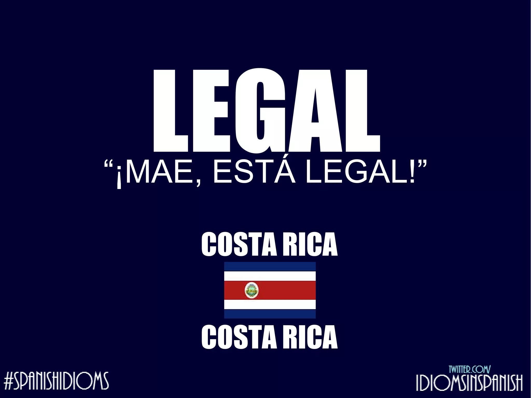 How to Say 'Cool' in 13 Spanish Speakng Countries | PPT