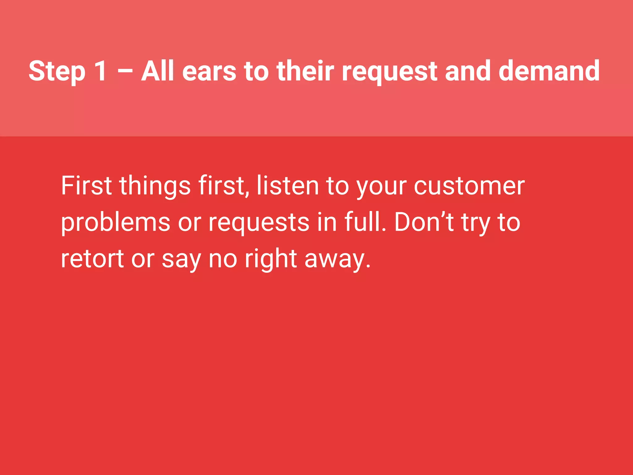 How to Say No to Your Customer | PPTX