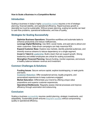 How to Scale a Business in a Competitive Market.docx