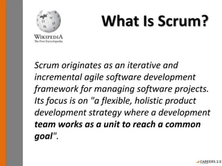 How To Scale a Sales Team Using Scrum | PPT