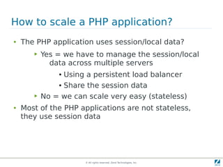 How to scale PHP applications | PDF