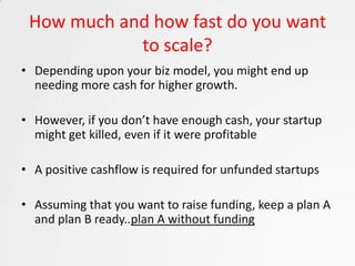 How to scale your Startup | PPTX