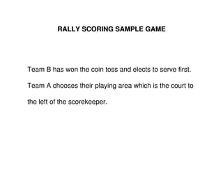 Volleyball Scoring | PDF