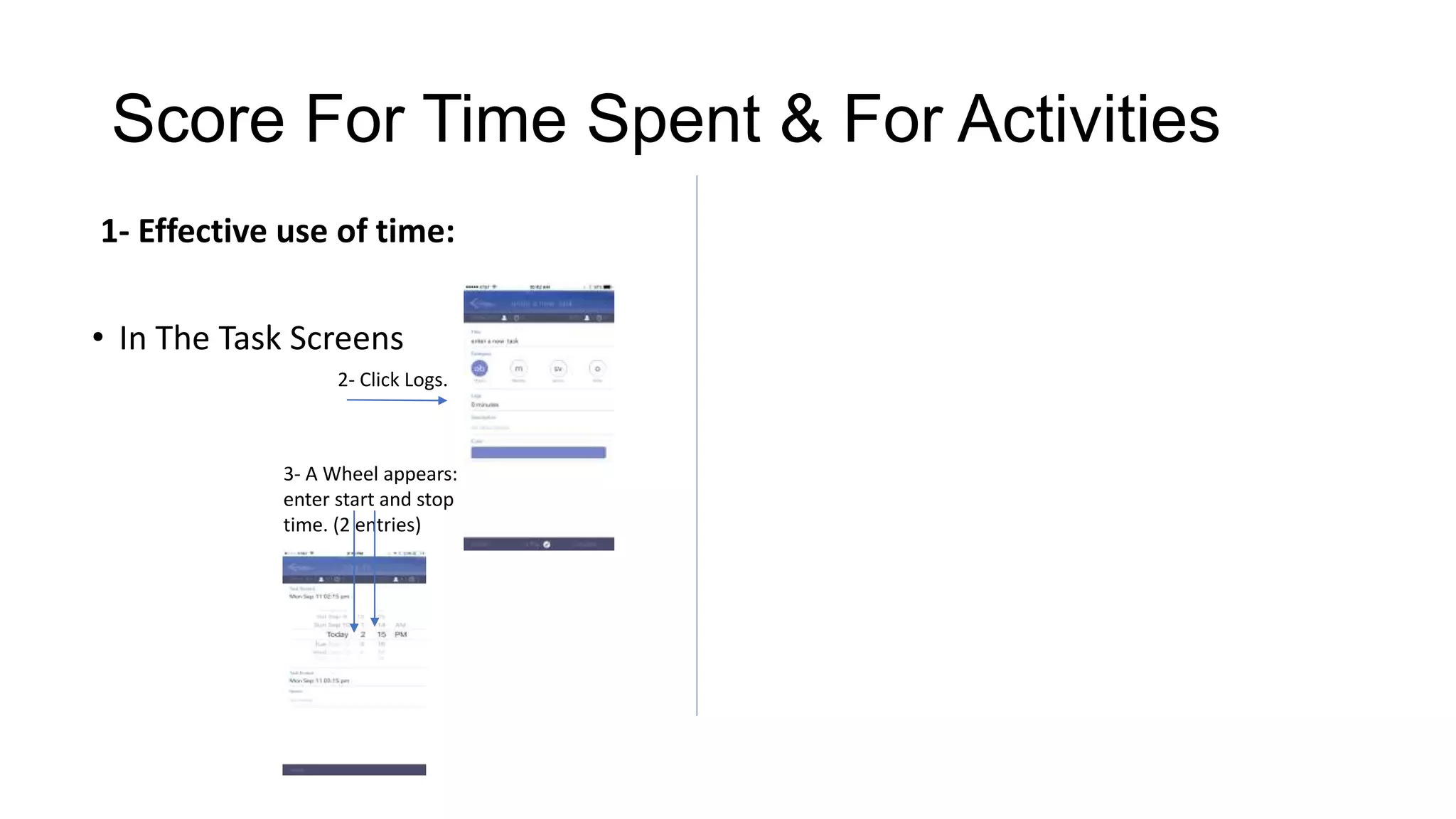 How to score time spent | PPTX