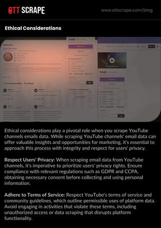 How to Scrape Emails Data from YouTube Channels.pdf
