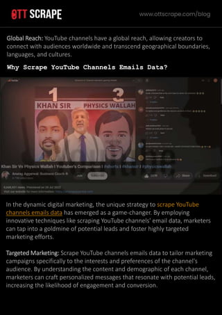 How to Scrape Emails Data from YouTube Channels.pptx