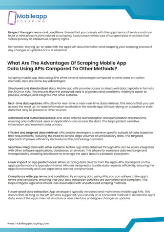 How to Scrape Mobile App Data Using APIs The Ultimate Guide.pdf | Web Development | Internet