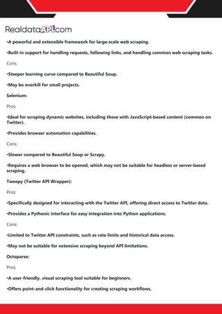 How to Scrape Twitter Data - A Step-by-Step Guide.pptx