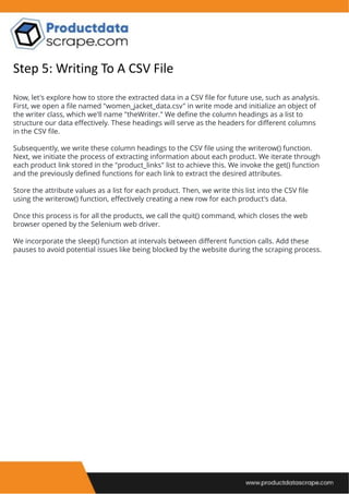 How to Scrape Zara Fashion Brand Data Using Python and Selenium.pdf