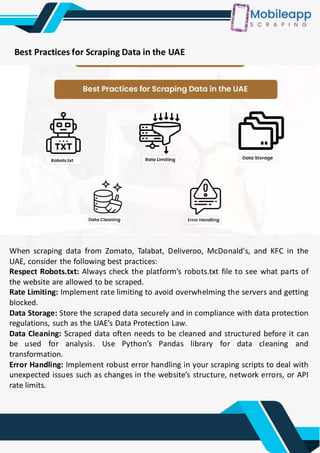 How to Scrape Zomato, Talabat, Deliveroo, McDonald's, and KFC App Data ...