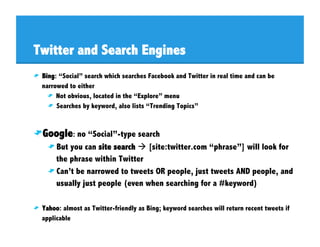 How to Search Twitter | PDF | Search | Internet