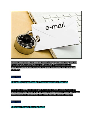 How to Secure Communication Channels.pdf