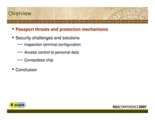 How to secure electronic passports | PDF