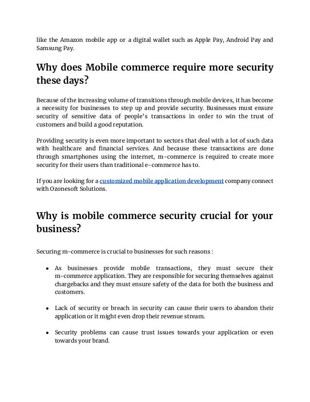 How To Secure Your Mobile Commerce App Pdf