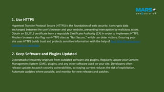 How to Secure Your Website-Essential Web Development Practices | PPTX