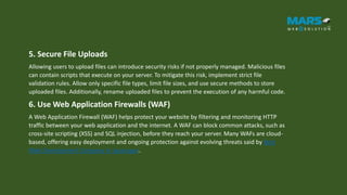 How to Secure Your Website-Essential Web Development Practices | PPTX