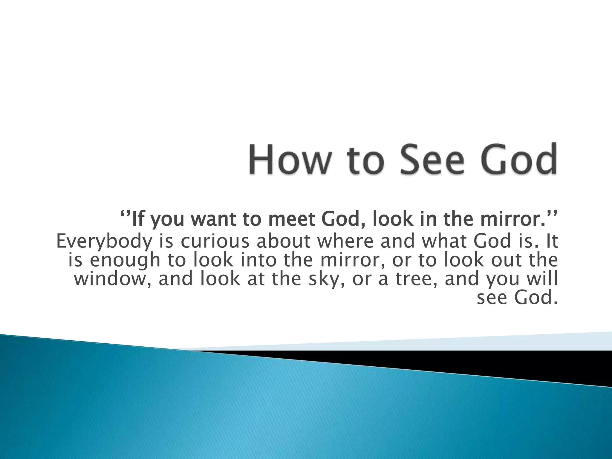 How to See God.pptx