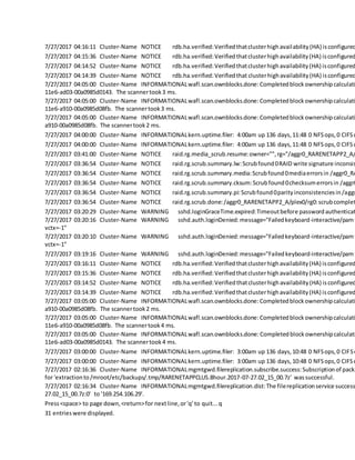 How to see the event and audit logs through ( gui and cli) in cluster ontap netapp storage ...