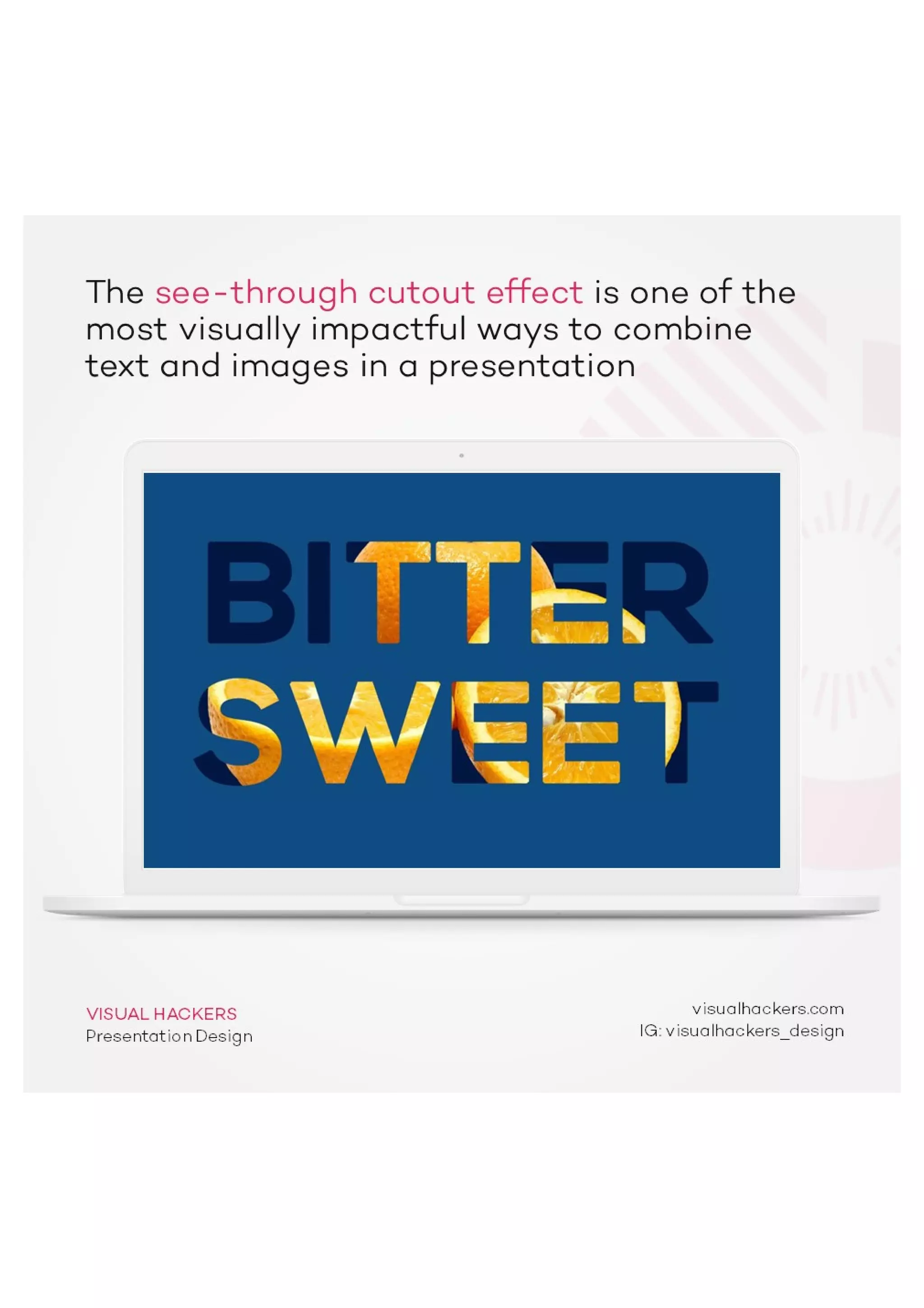 How to create a see-through cutout effect in PowerPoint | PDF