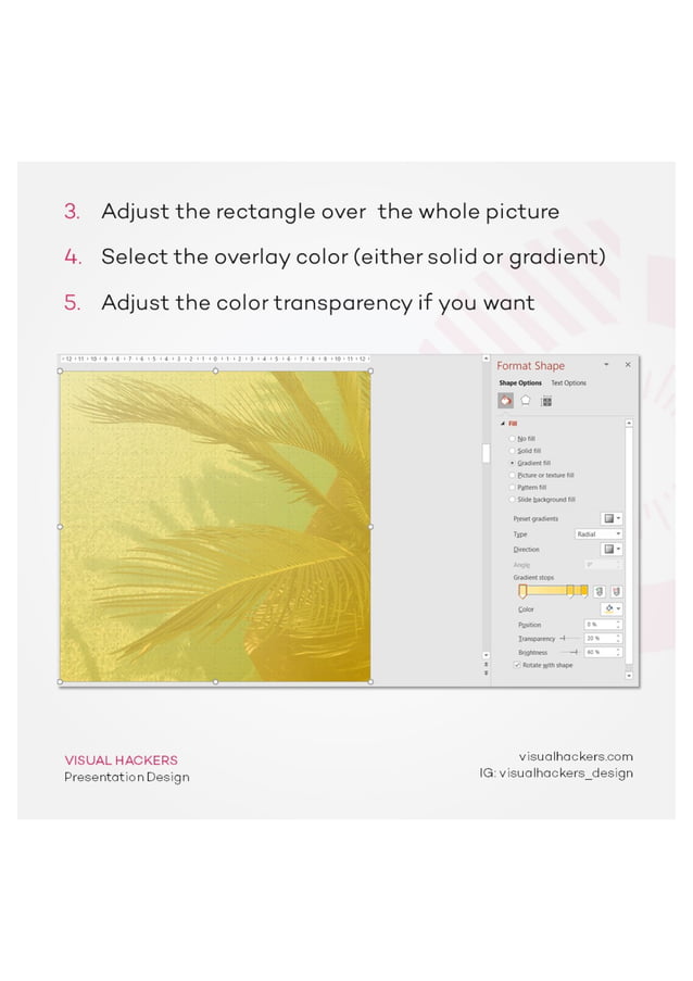 How to create a see-through cutout effect in PowerPoint | PDF