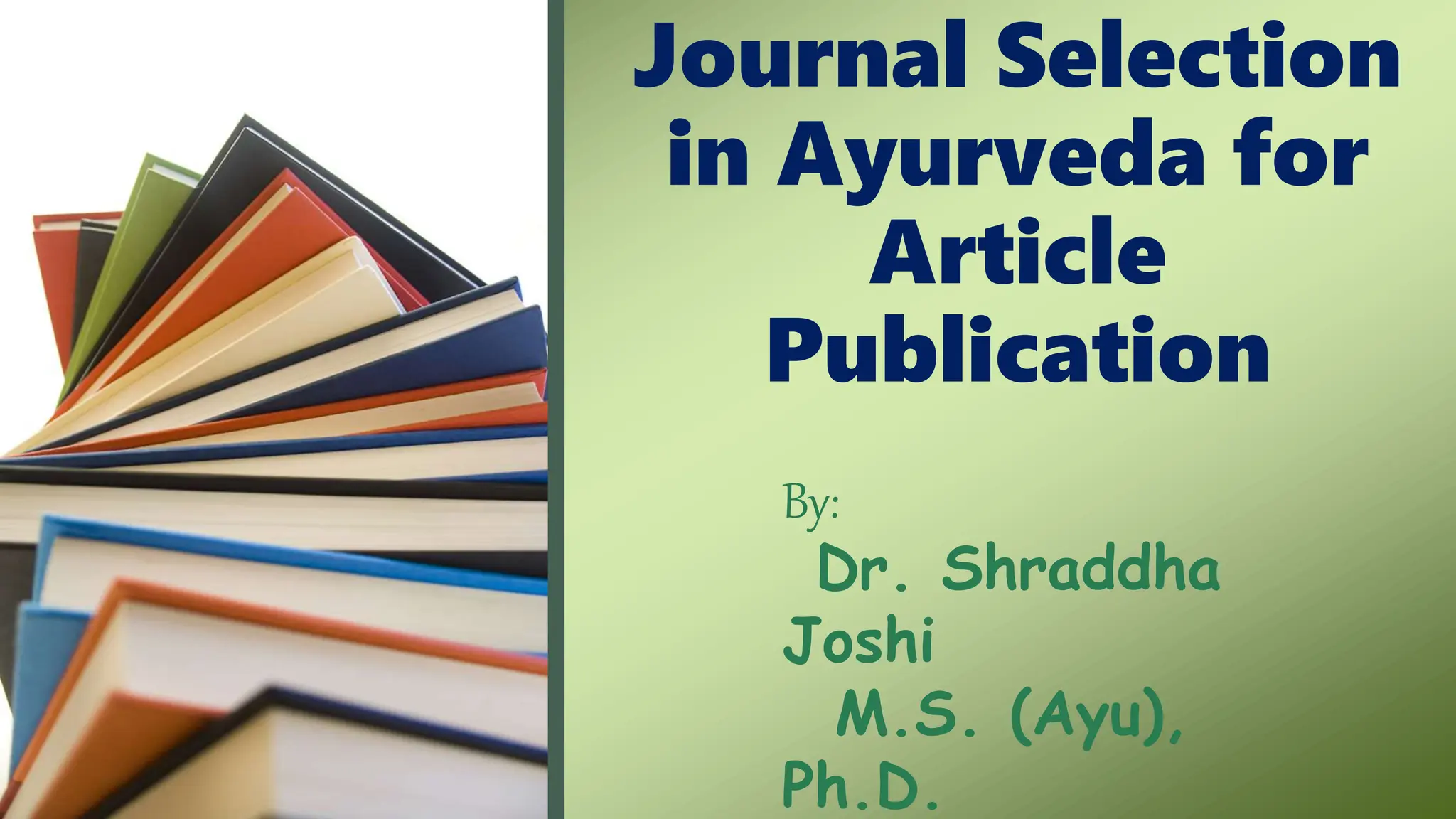 how to select a journal for publishing article.pptx