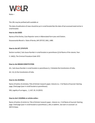 Most Commonly Used Citation Style Guide from Blue Book, APA & the ...