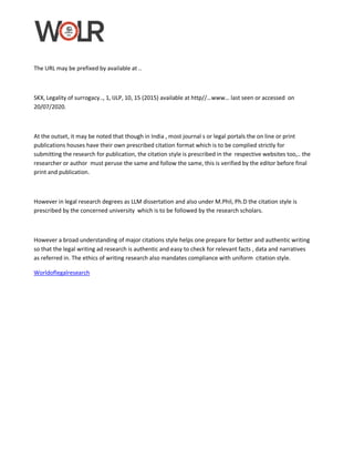 Most Commonly Used Citation Style Guide from Blue Book, APA & the ...