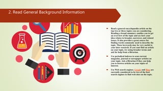 How to Select A Research Topic | PPTX