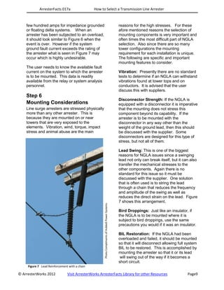 How to select a transmission line arrester | PDF