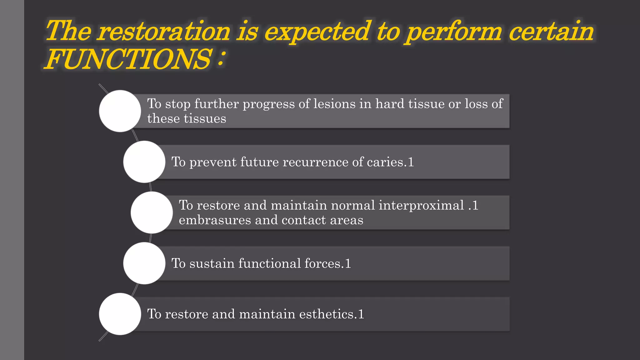 How to select restorative materials | PPTX