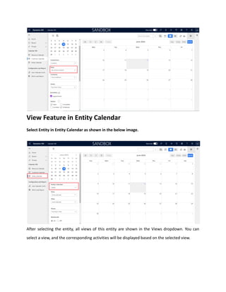 How to Select Views in Customer and Entity Calendar in Calendar 365.pdf