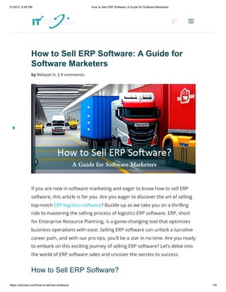 How to Sell ERP Software A Guide for Software Marketers.pdf