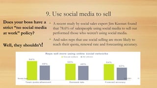 Science based selling techniques | PPTX