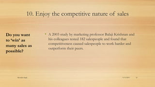 Science based selling techniques | PPTX