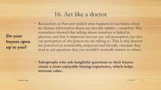 Science based selling techniques | PPTX